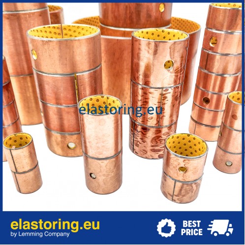 Guiding elements: guide rings and strips for rods (pistons) of ...