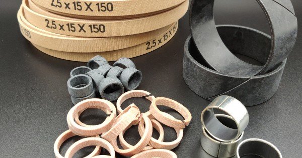 Guiding elements: guide rings and strips for rods (pistons) of ...