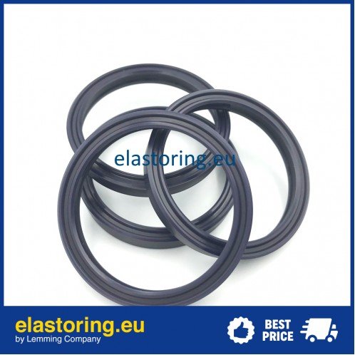 Rod seals of hydraulic cylinders KASTAS, Artic Seals, Simrit, Merkel ...