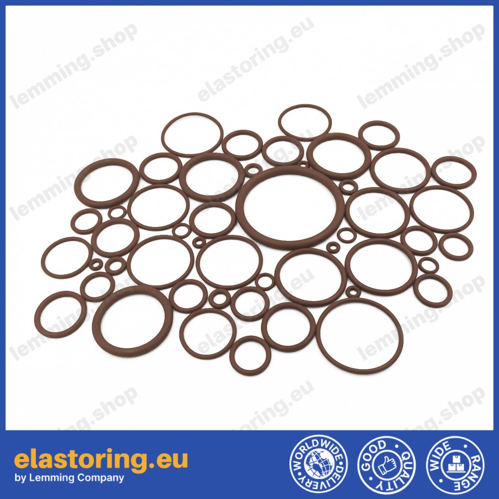 O-ring 124,3x5,7 FPM80 BROWN