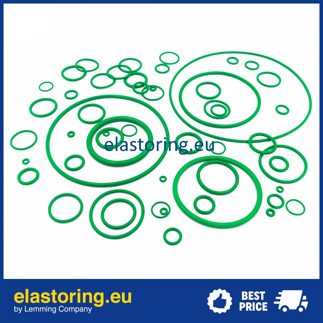 O-ring 34x4 FPM70 Green