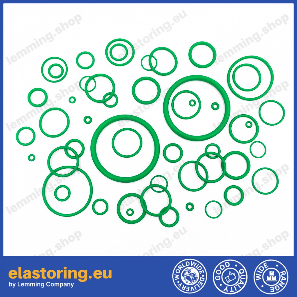 O-ring 34x4 FPM70 Green