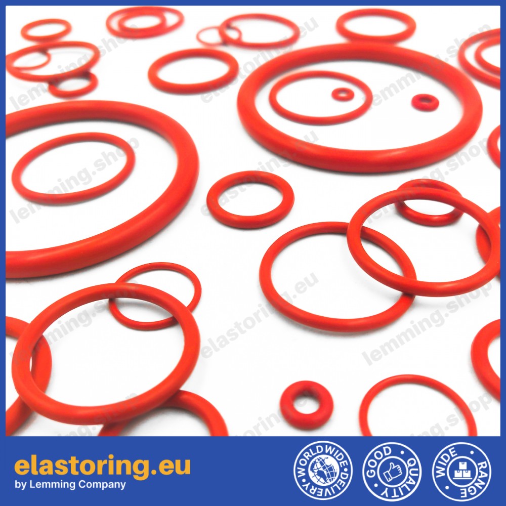 O-ring 148,59x5,33 VMQ70 RED