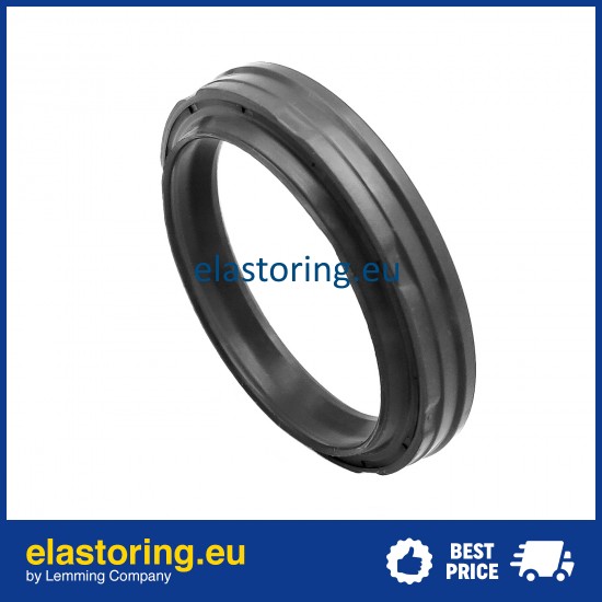 Wiper NIPSL 12x20x6/8,5 NBR