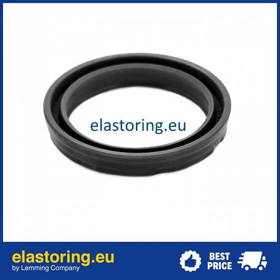 Wiper NIPSL 12x20x6/8,5 NBR