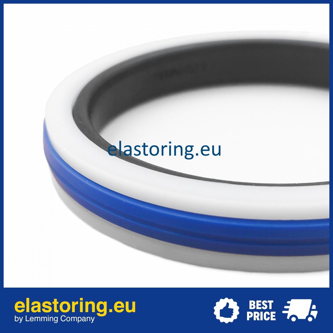 Piston seal 50x36x9 PDP PU+NBR+POM