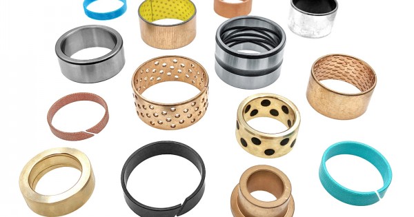 Guiding elements: guide rings and strips for rods (pistons) of ...