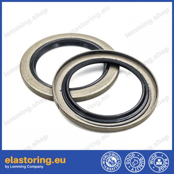 Oil seal 27x38x2,5 VB NBR