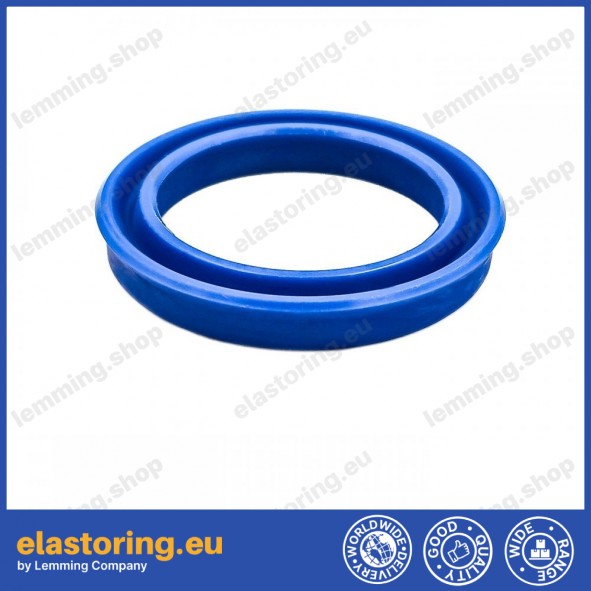 Rod-piston seal 70x80x5 A101 PU