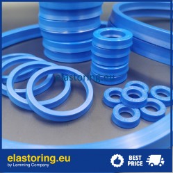 Rod seals of hydraulic cylinders KASTAS, Artic Seals, Simrit, Merkel ...