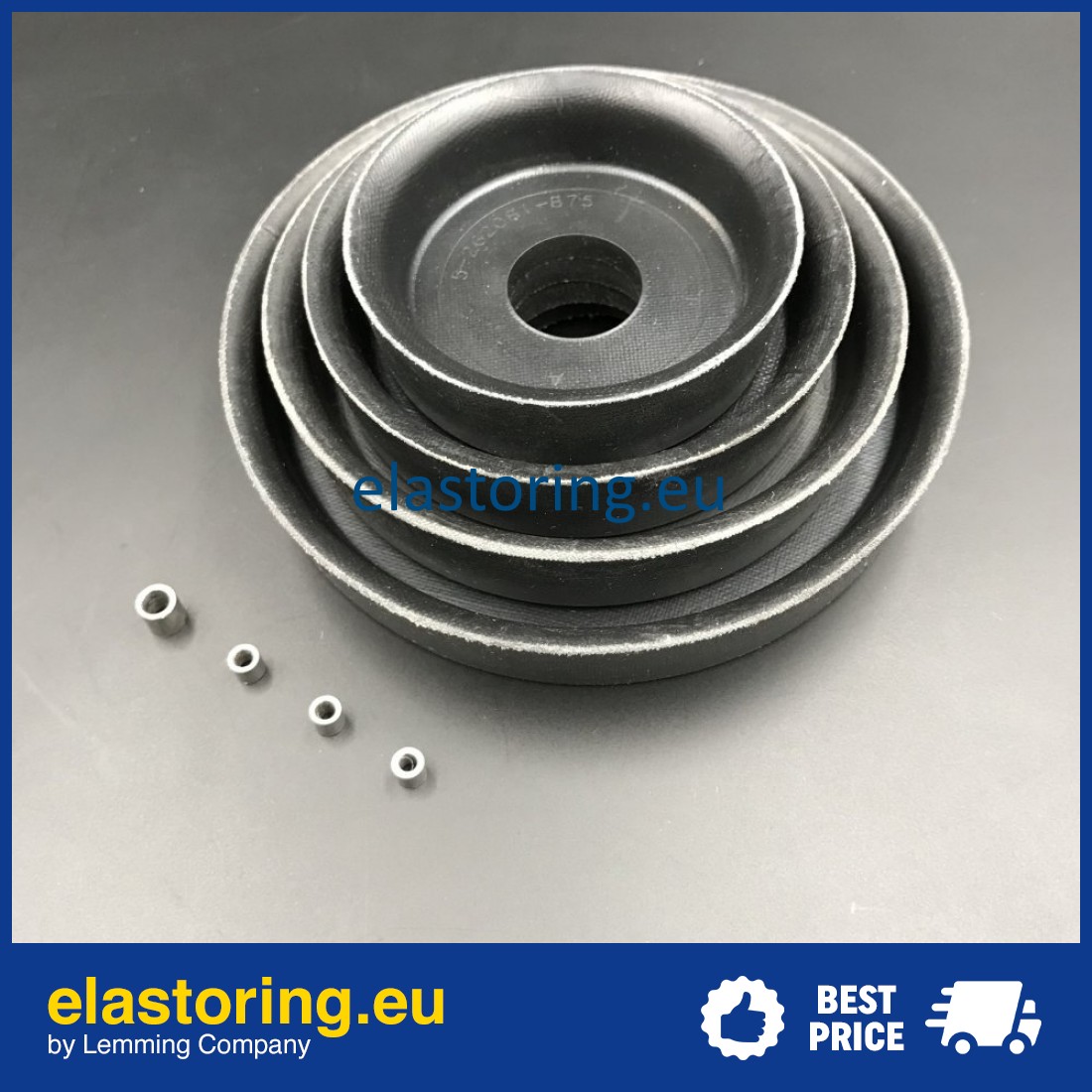 Seals kit 4LNC4 for 4-tubes telescopic cylinder EDBRO Bolton U.K.