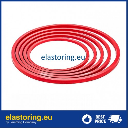 Video example of repair of telescopic hydraulic cylinder Edbro CS series.